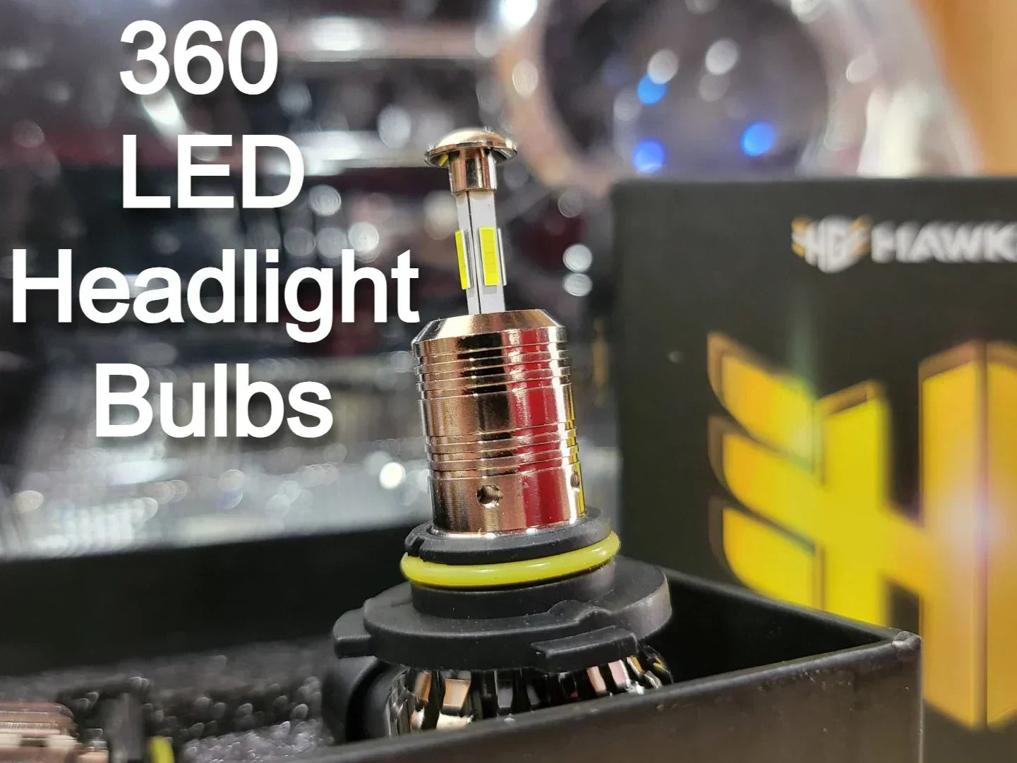 360 LED Headlight Bulb: The Best Car LED Upgrade for 2025 – Hawkglow