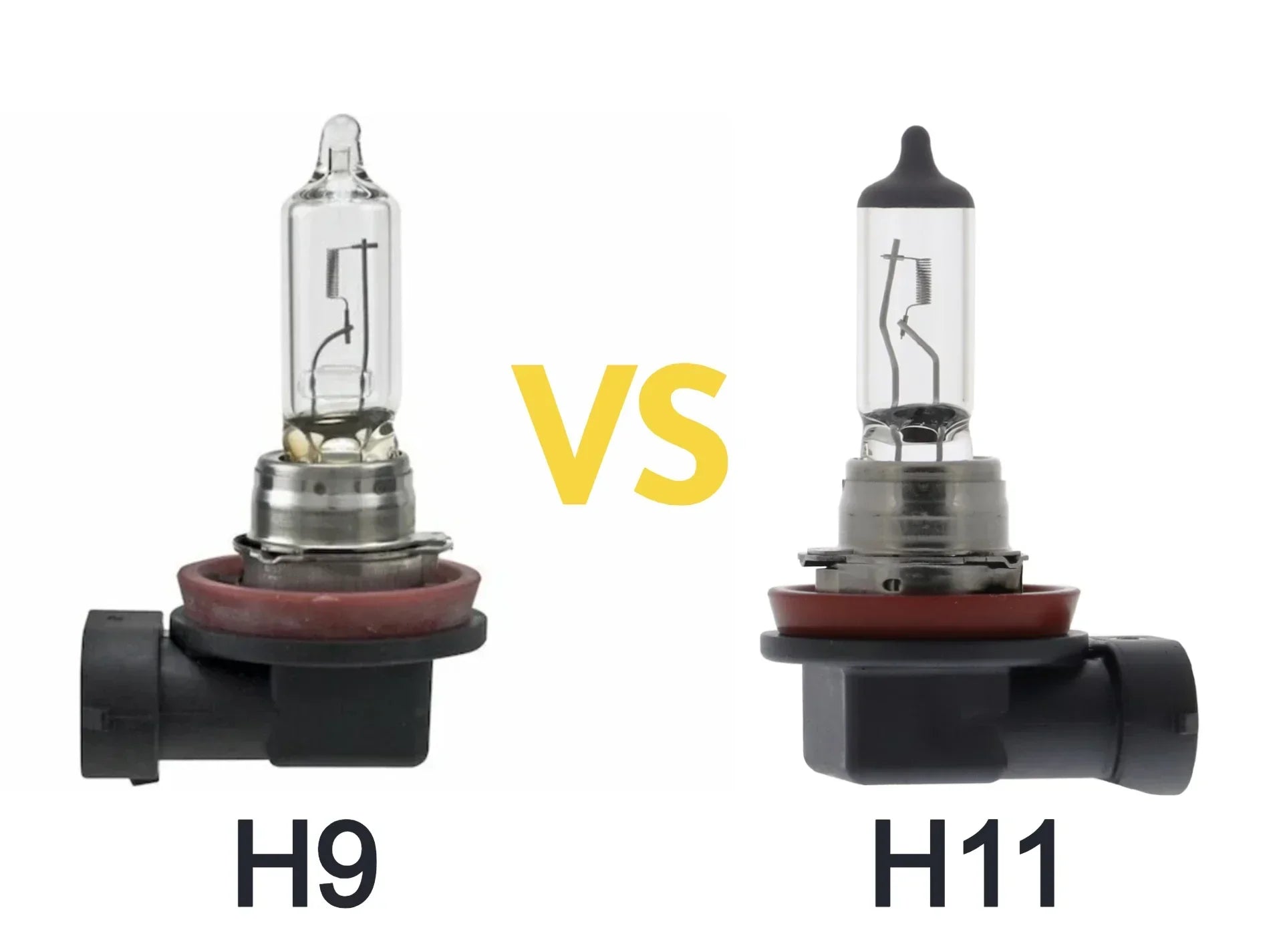H9 vs H11: Are They the Same? Comparison Guide for Headlight Bulbs ...