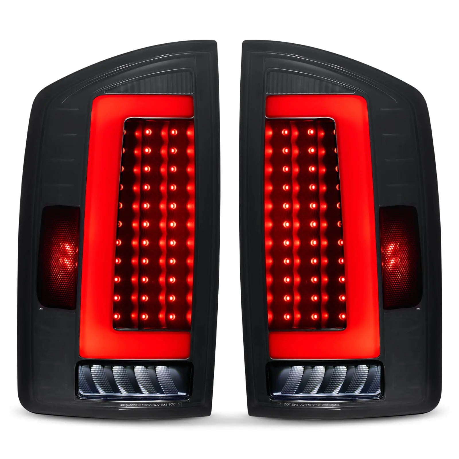 Fit For 2002-2006 Dodge Ram 1500, 2003-2006 2500 3500 LED Tail Lights ...